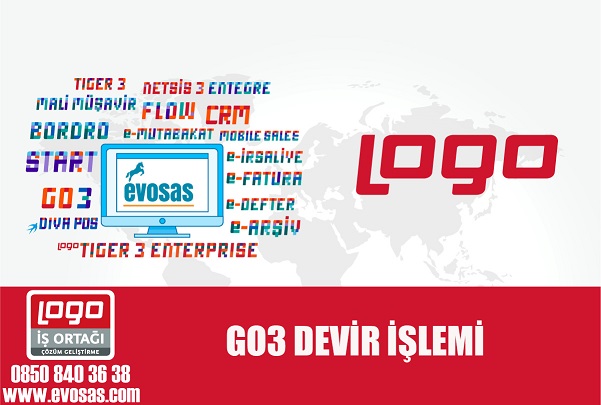 Logo Go3 Devir İşlemi Nasıl Yapılır - Evosas 0850 840 36 38